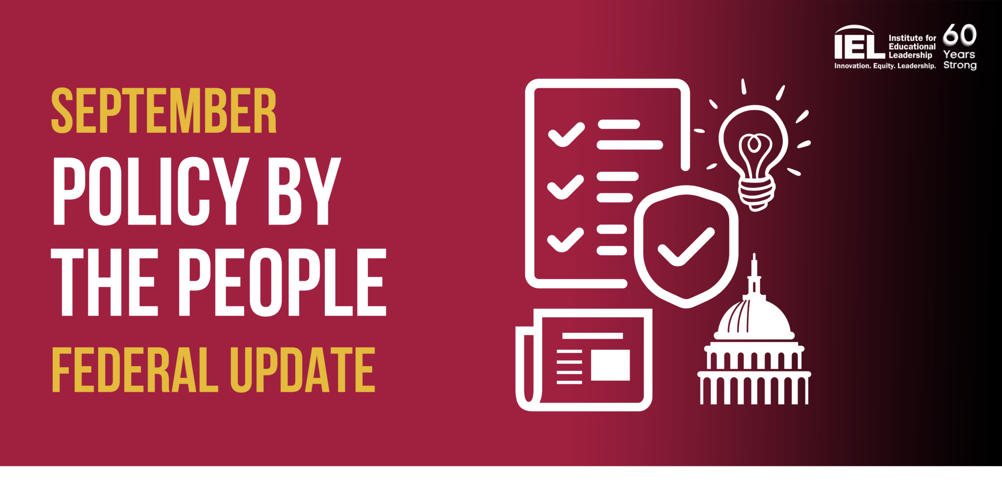 What's New - Institute for Educational Leadership